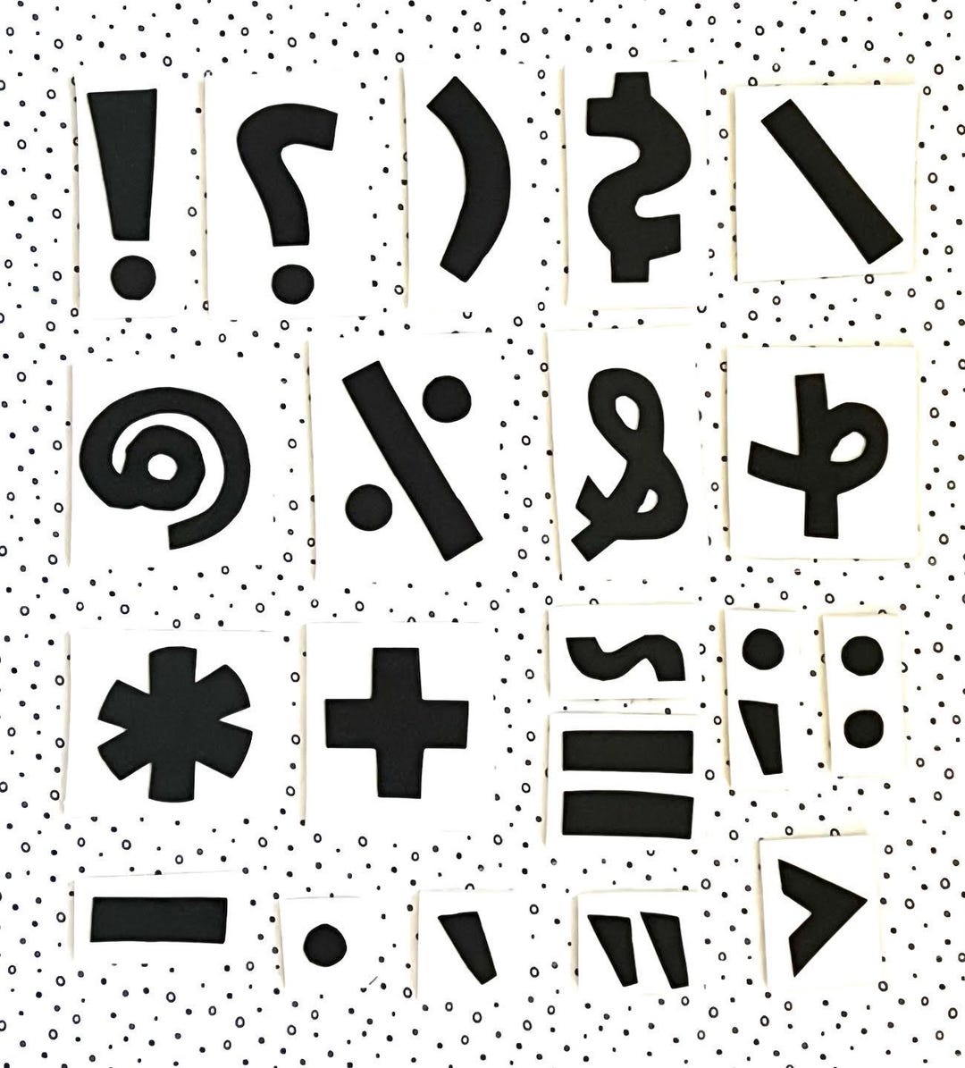 KEYBOARD SYMBOLS Rubber Stamp SET - Full Set of 20 - @1.5-2.5 ...