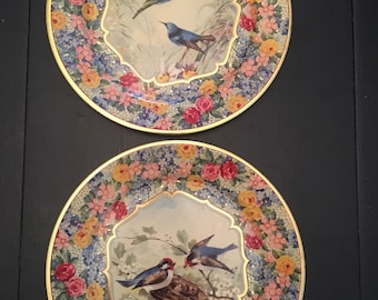 Bird plates | Etsy