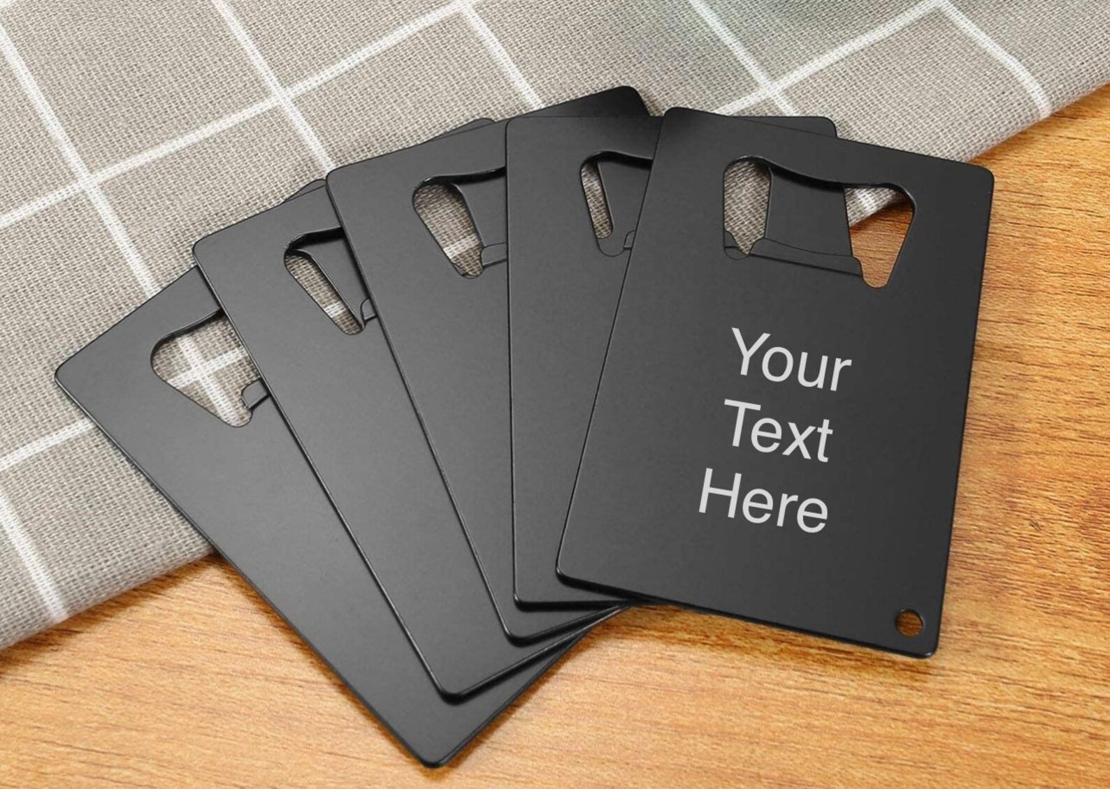 Custom Credit Card Bottle Opener Wallet Sized Bottle Opener - Etsy