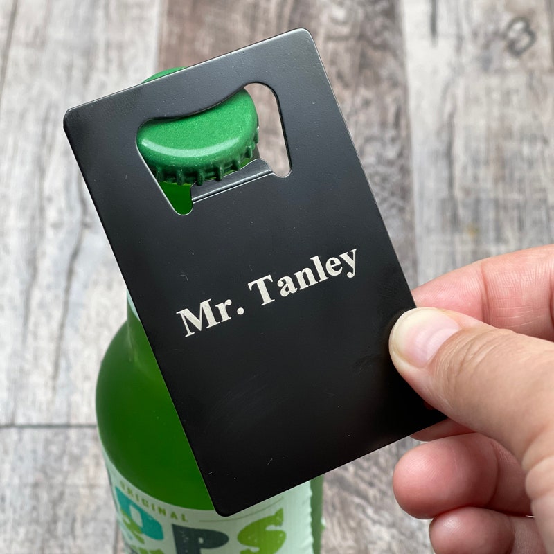 Beer Credit Card Opener - Etsy
