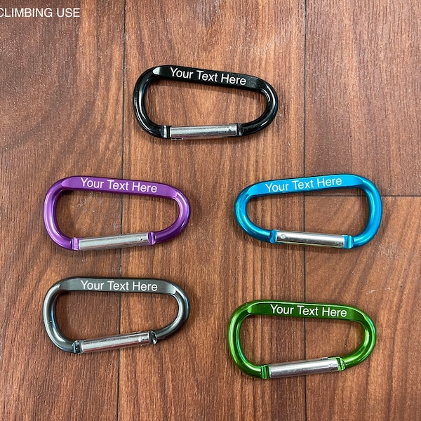 Engraved Carabiner - Etsy