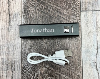 Laser Engraved Power Bank - Etsy