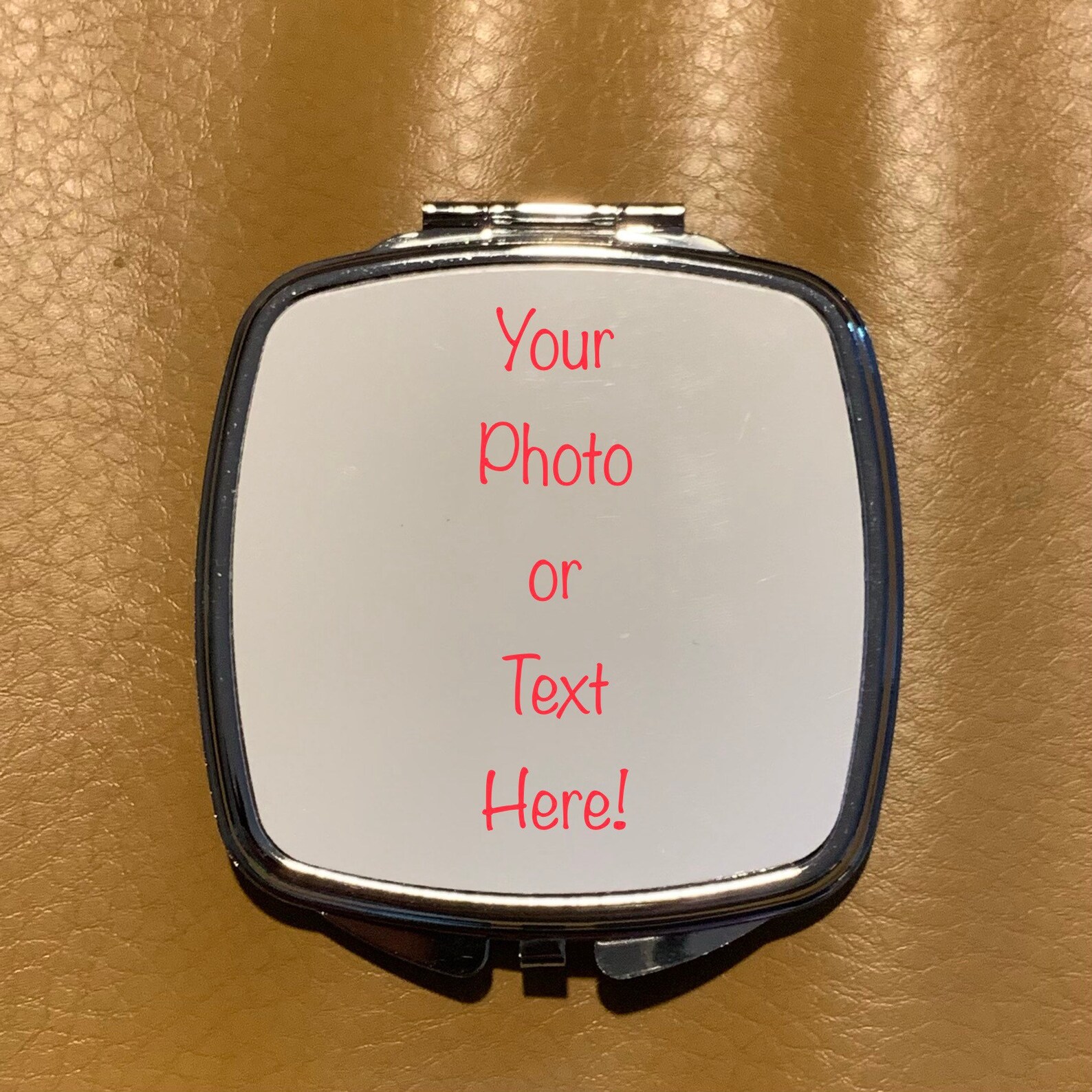 Custom Compact Mirror Custom Photo Compact Mirror Custom | Etsy