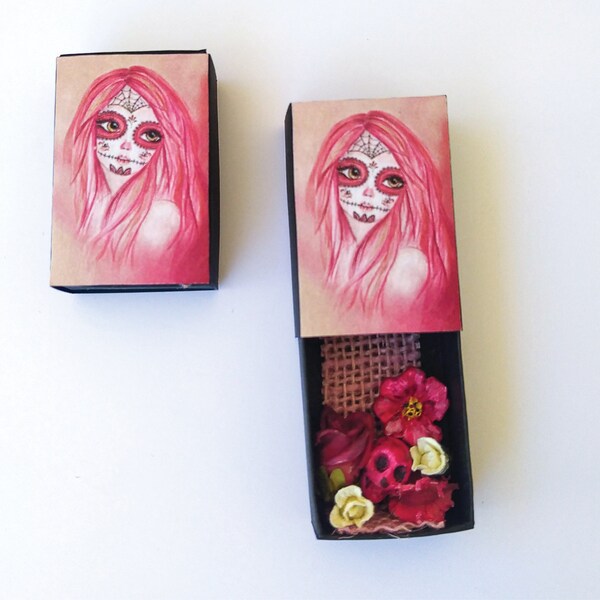 Dia De Los Muertos Ofrenda Box - Etsy