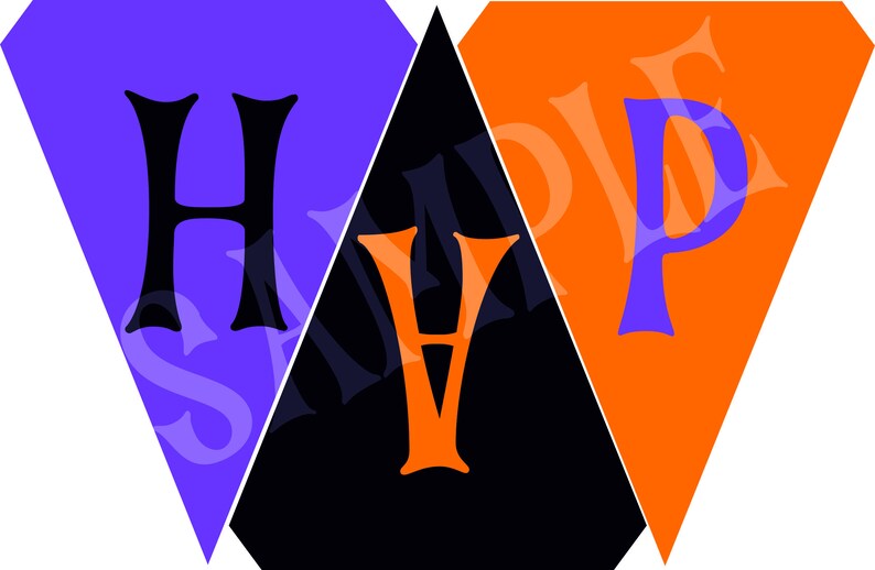 Halloween Printable Decor | INSTANT DOWNLOAD | Happy Halloween Bunting ...