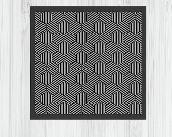 Geometric Pattern 783-506 Stencil - Etsy