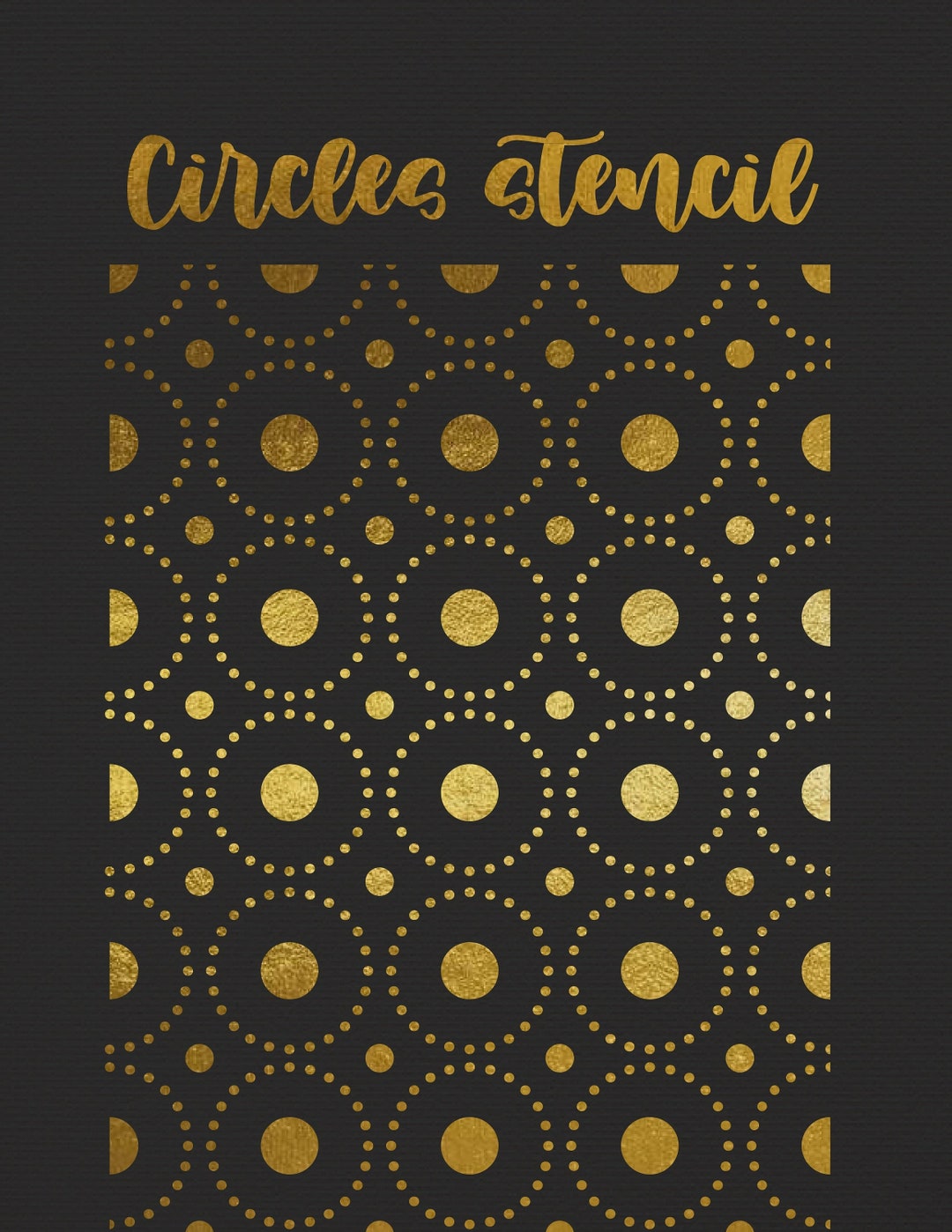 SVG/ PNG Circle Stencils - Etsy