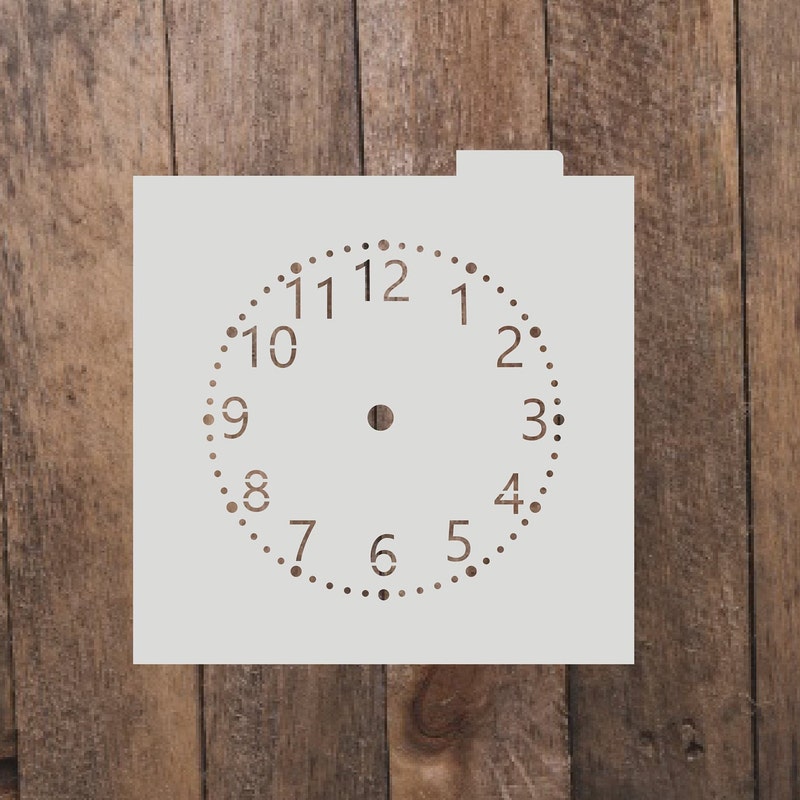 Clock Stencils - Etsy