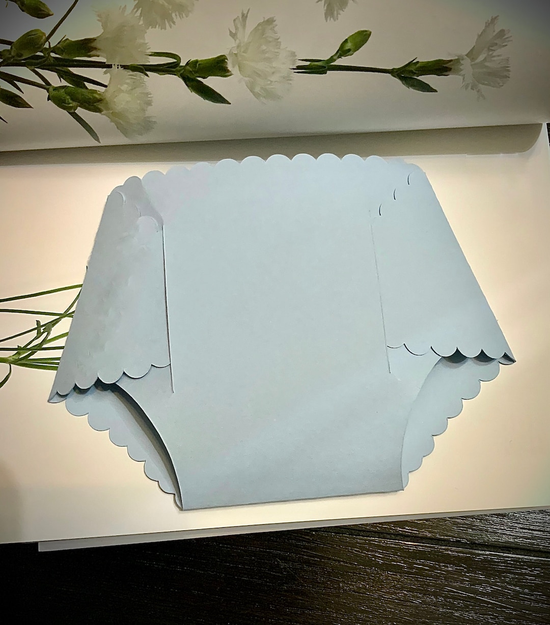 SVG Baby Diaper in Two Card Designs Plus One Cutout Design - Etsy
