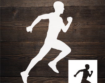 Female Runner 783-A109 Stencil - Etsy