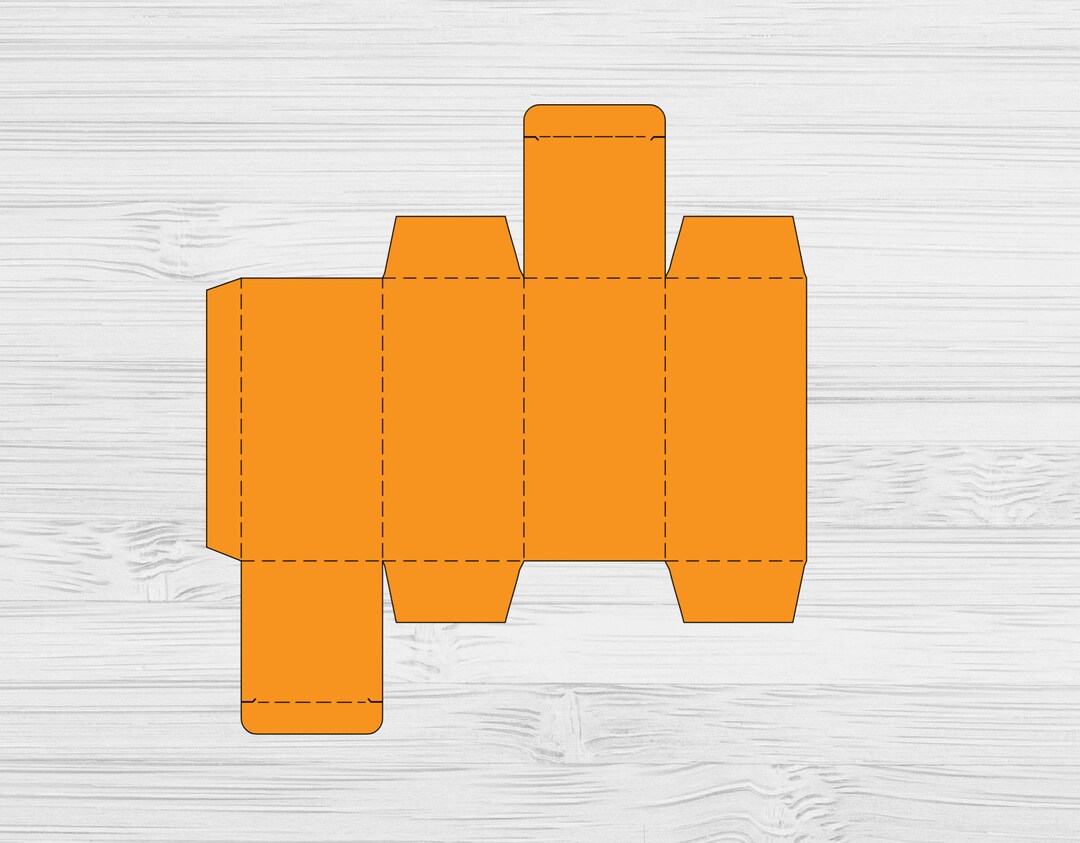 Ai/ SVG 2" X 2" X 4" Classic Gift Box - Etsy