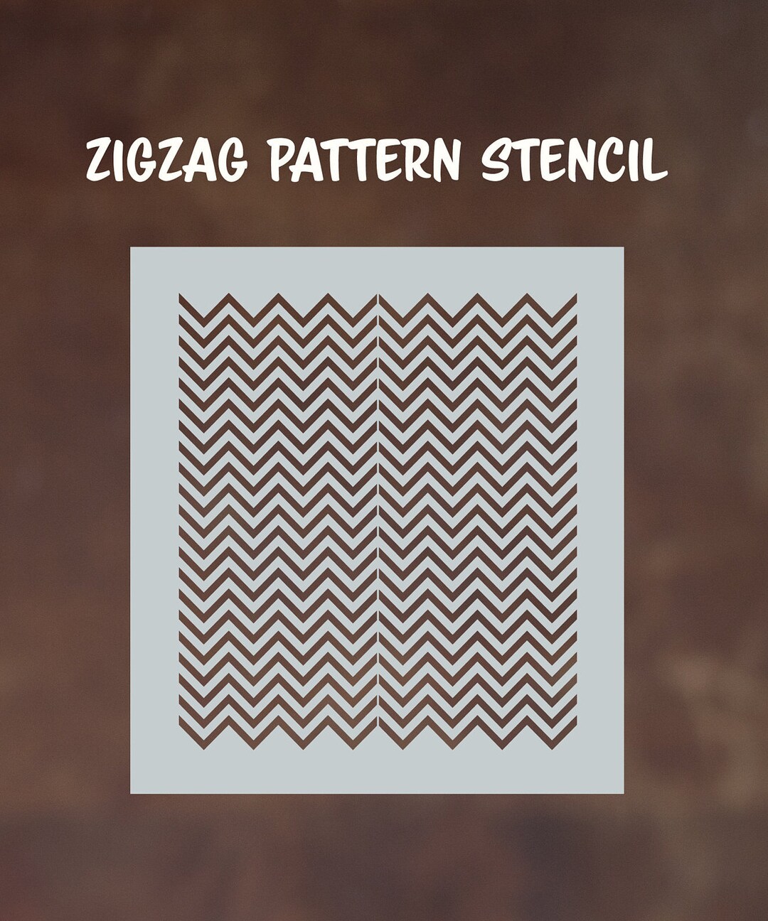 PNG Zig-zag Pattern Stencil/ Cookie Stencil/ Bakery Stencil - Etsy