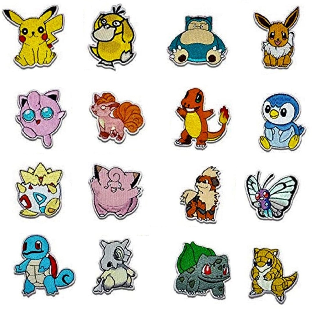 Pokemon Pikachu-bulbasaur, Ivysaur, Charmander, Charmeleon, Charizard ...
