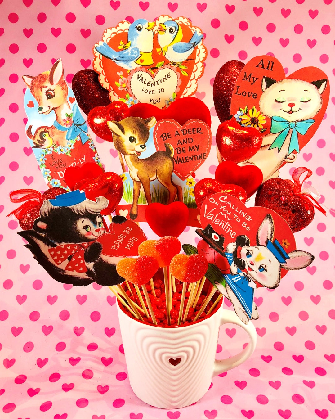 Kitsch Critter Valentines You Can Print & Cut to Create A Gorgeous ...