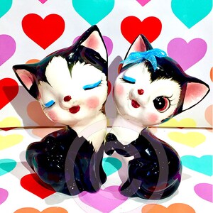 Vintage big Eyed Kitsch Collectibles 4 Pack of - Etsy