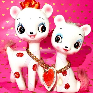 Vintage big Eyed Kitsch Collectibles 4 Pack of - Etsy