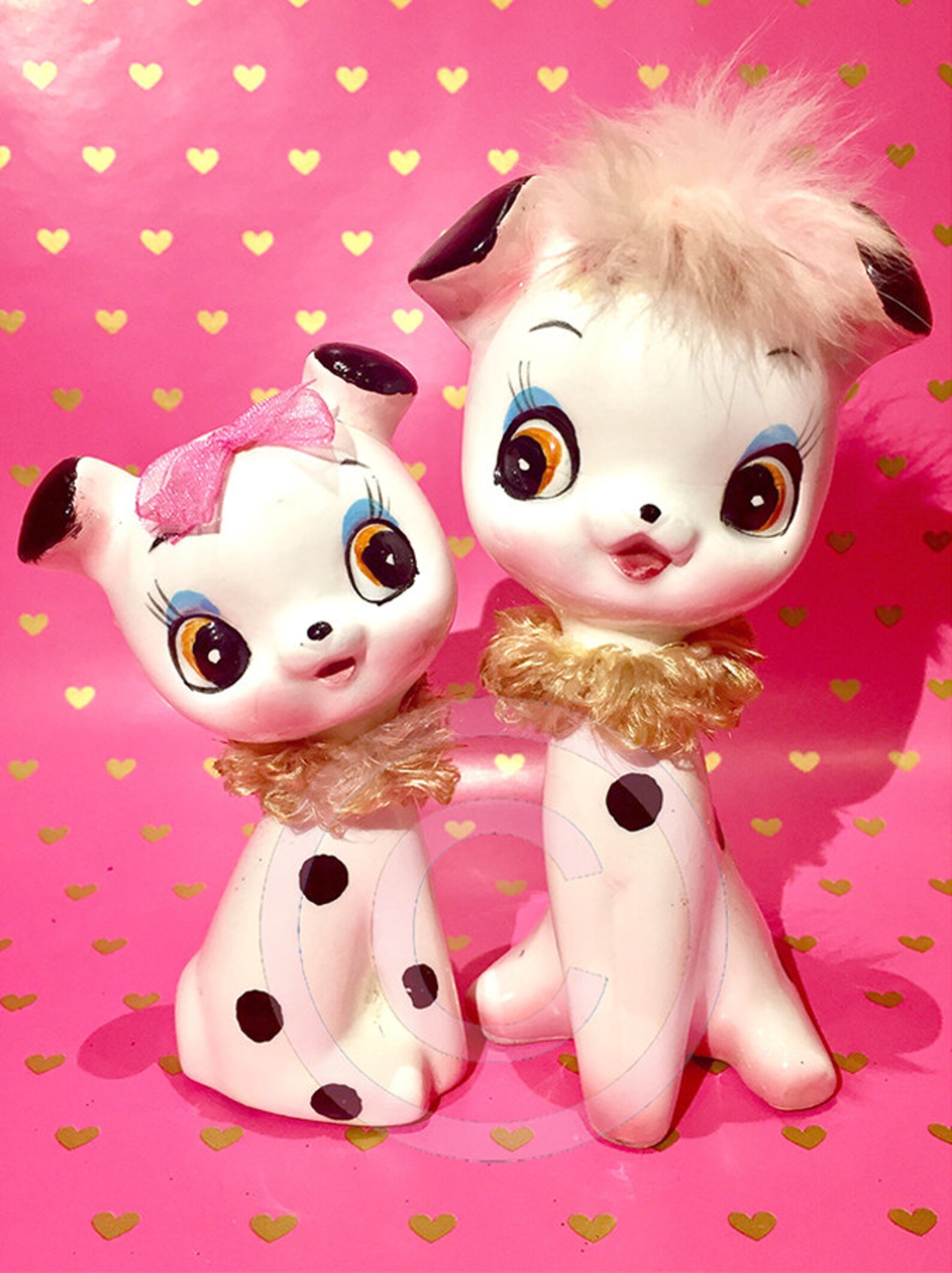 Vintage big Eyed Kitsch Collectibles 4 Pack of - Etsy