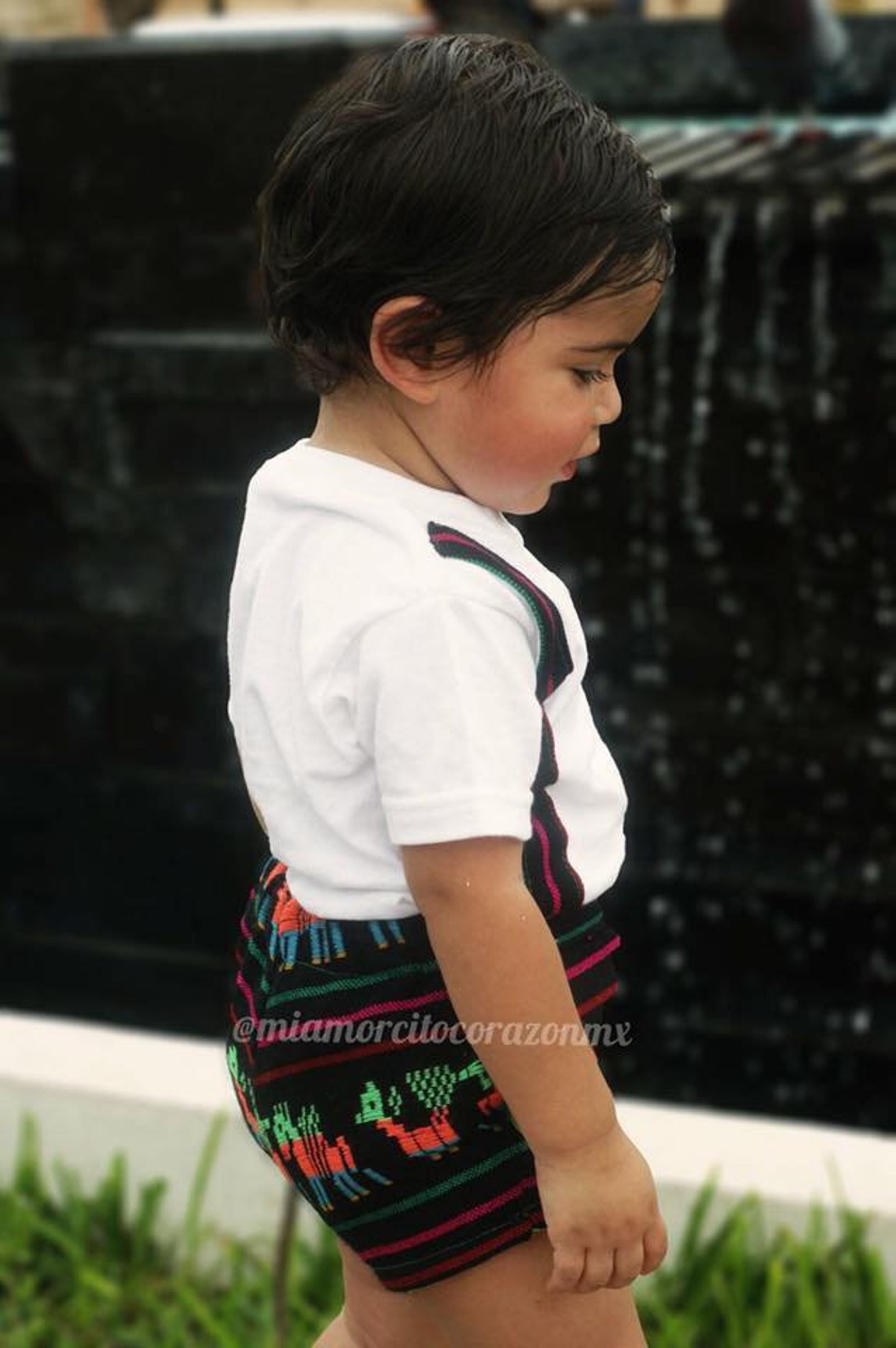 Mexican Serape Boys Shorts Traditional Mexican Shorts Baby | Etsy