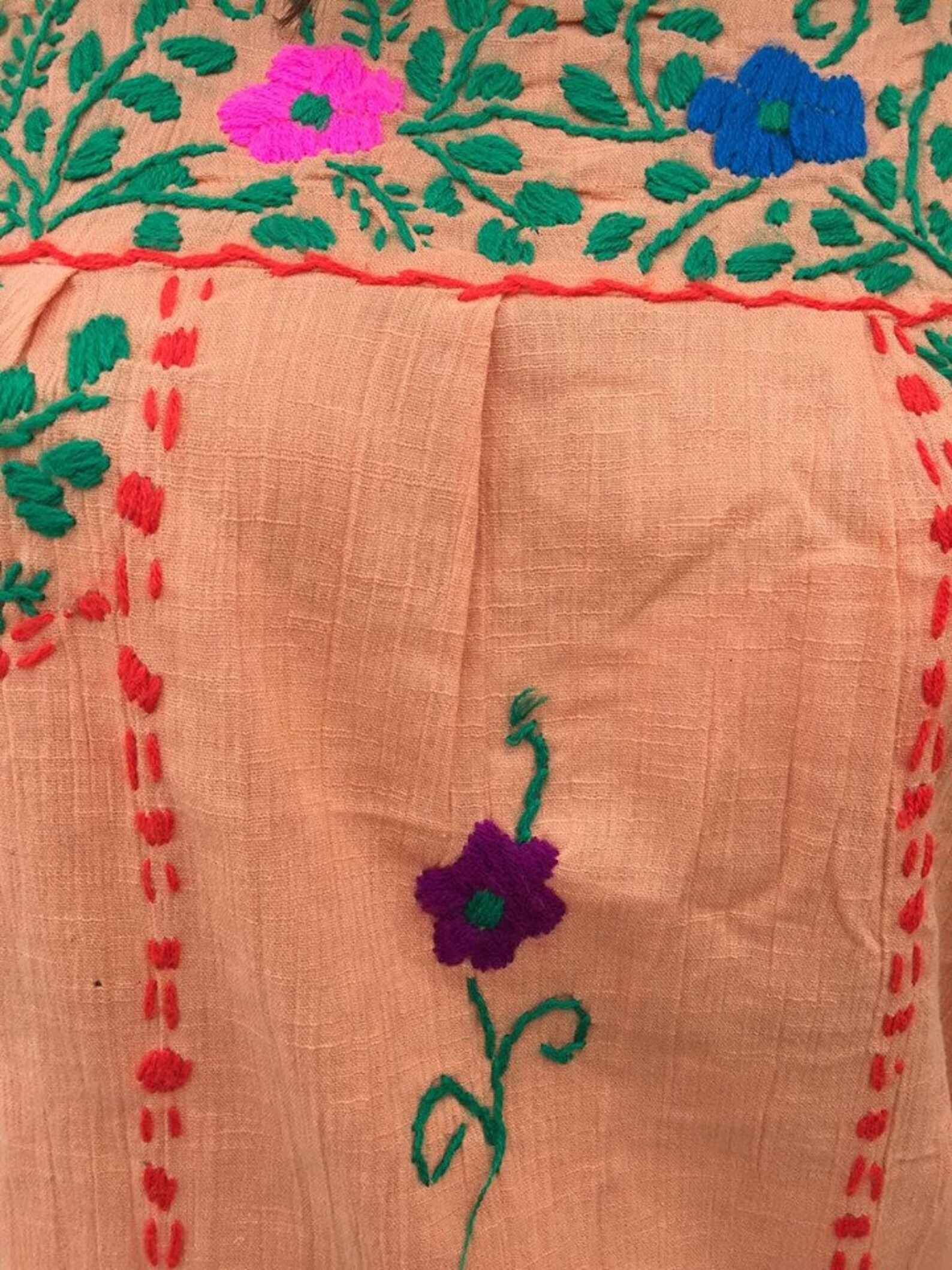 Mexican Dress Vintage Vestido Mexicano 80's Mexican Party - Etsy