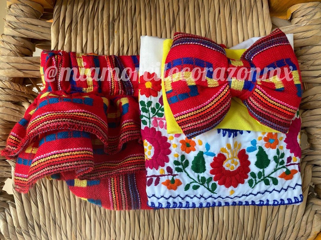 Coco Themed Birthday Party Outfit Floral Embroidery Blouse - Etsy