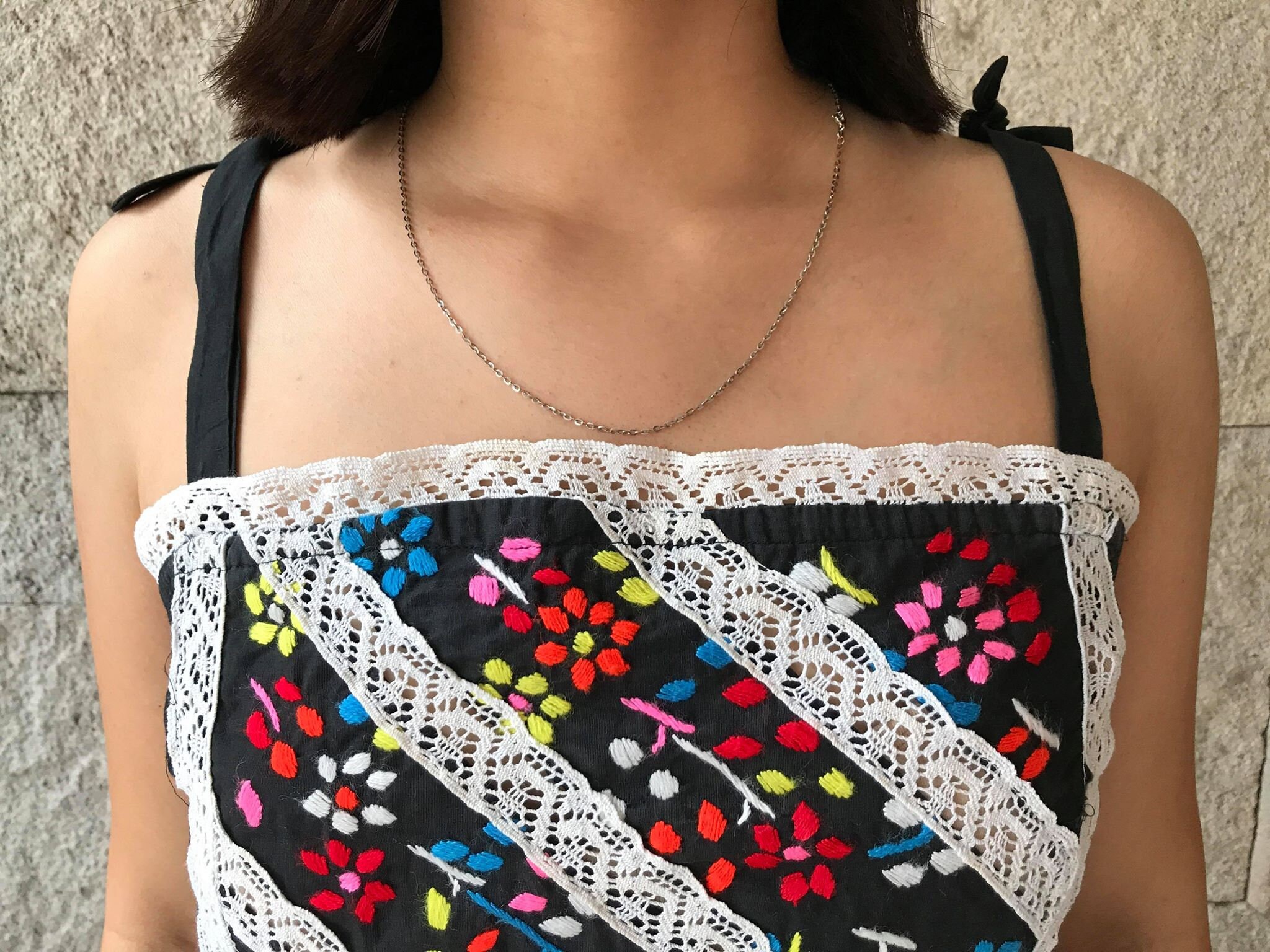 Vintage Mexican Dress 90's Vestido Mexicano Mexican Party - Etsy