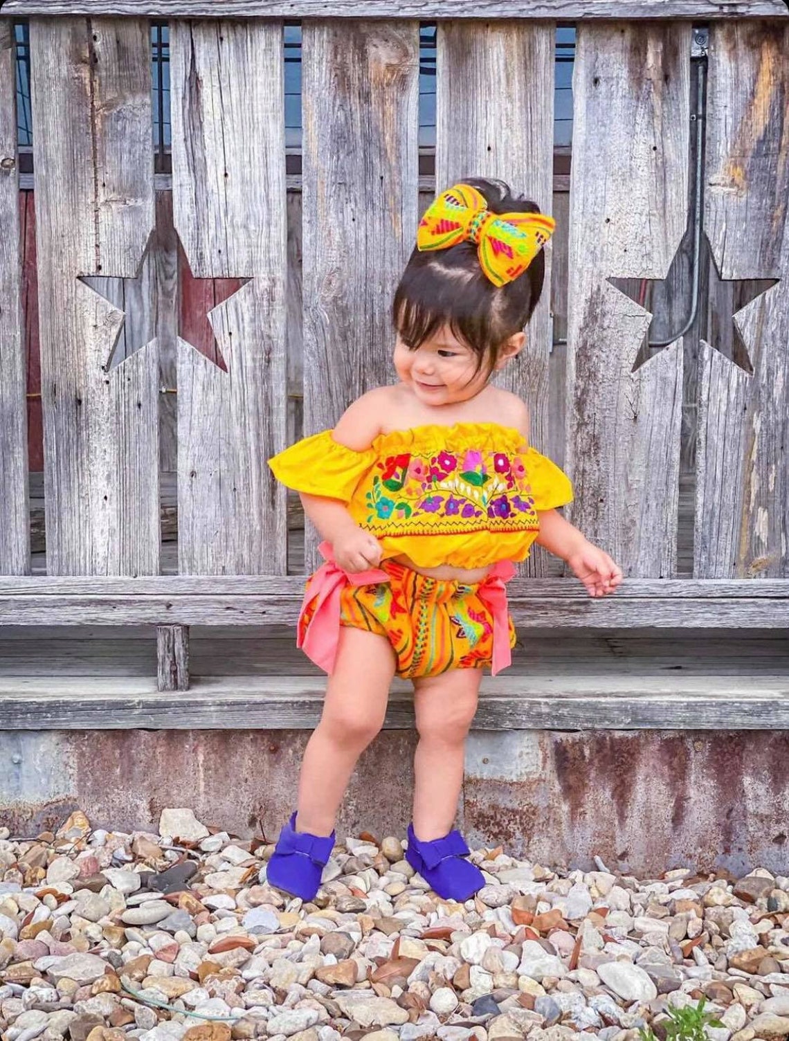 Concha Themed Birthday Outfit Baby Girl Fiesta Bloomers | Etsy
