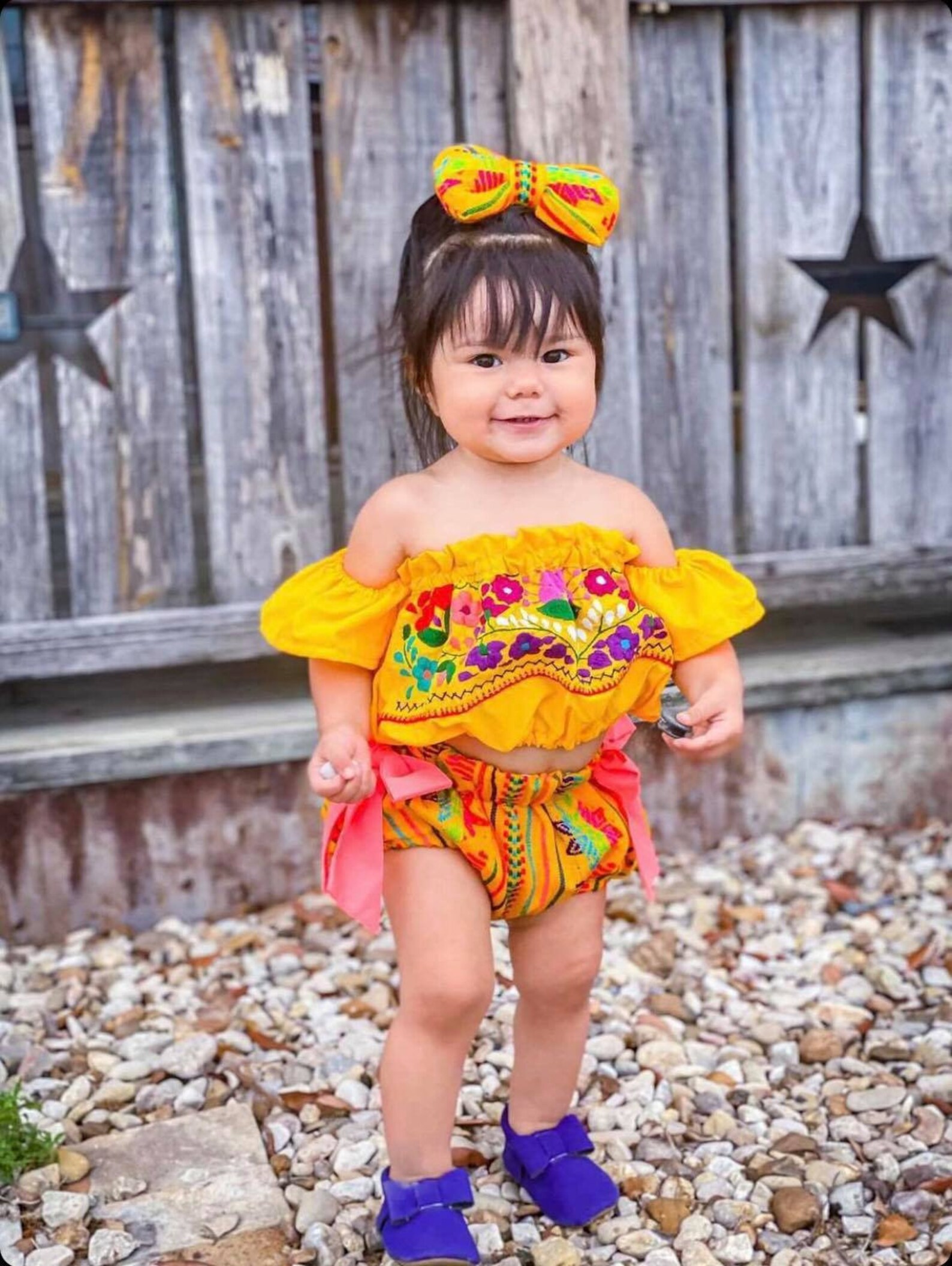 Concha Themed Birthday Outfit Baby Girl Fiesta Bloomers - Etsy