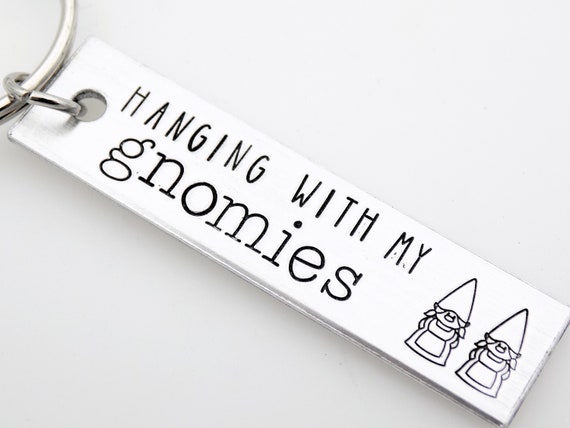 Best Friends Gift Funny Keychain Gag Gift Chillin With My | Etsy