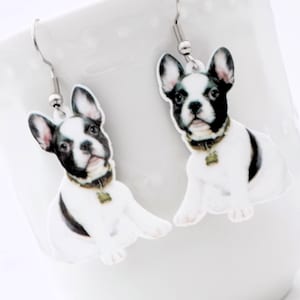 Realistic Dog Dangle Earrings - Adorable Gift Idea for a Dog Mom - 2d ...
