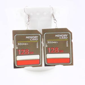 Escape Key - HP/MP - Memory Card - Technology Jewelry Gift for Her ...