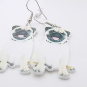 Realistic Dog Dangle Earrings - Adorable Gift Idea for a Dog Mom - 2d ...