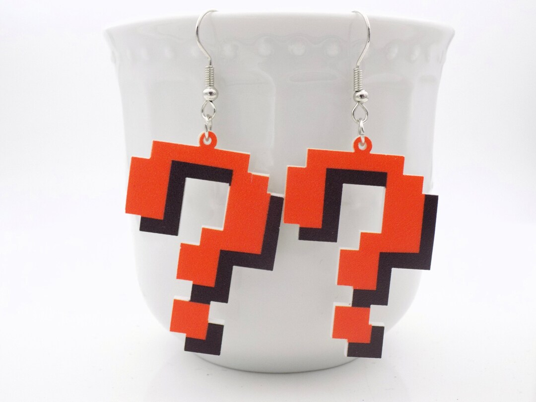 Pixelated Question Mark Gift for Gamer Gift for Teacher - Etsy