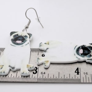 Realistic Dog Dangle Earrings - Adorable Gift Idea for a Dog Mom - 2d ...
