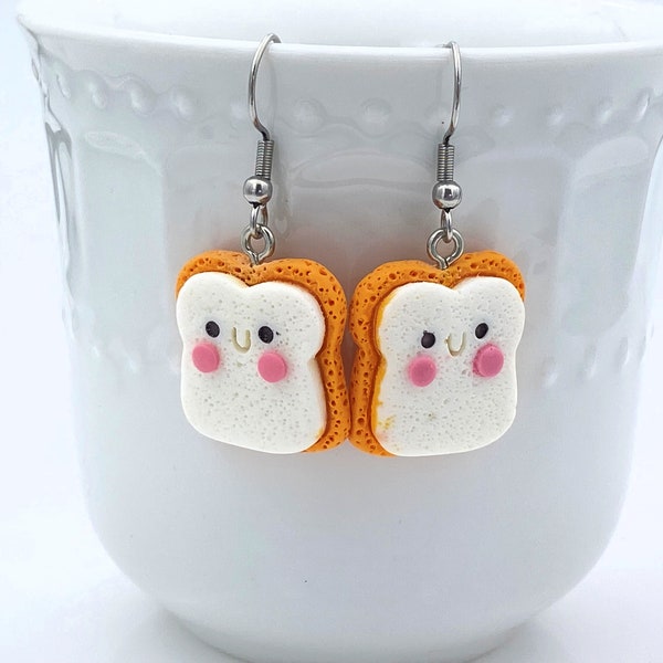 Toast Earrings - Etsy