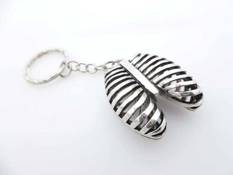 Anatomical Ribcage Keychain Gift for Doctor Gift for Med - Etsy