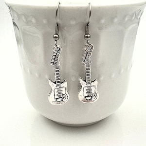Music Instrument Earrings Dangle for Everyday Wear Drop Earrings Band ...