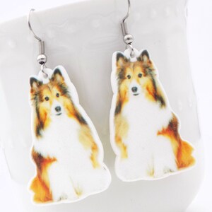 Realistic Dog Dangle Earrings - Adorable Gift Idea for a Dog Mom - 2d ...