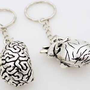 Anatomical Keychain Set, Macabre, Horror, Halloween, Zombie, Gift for ...