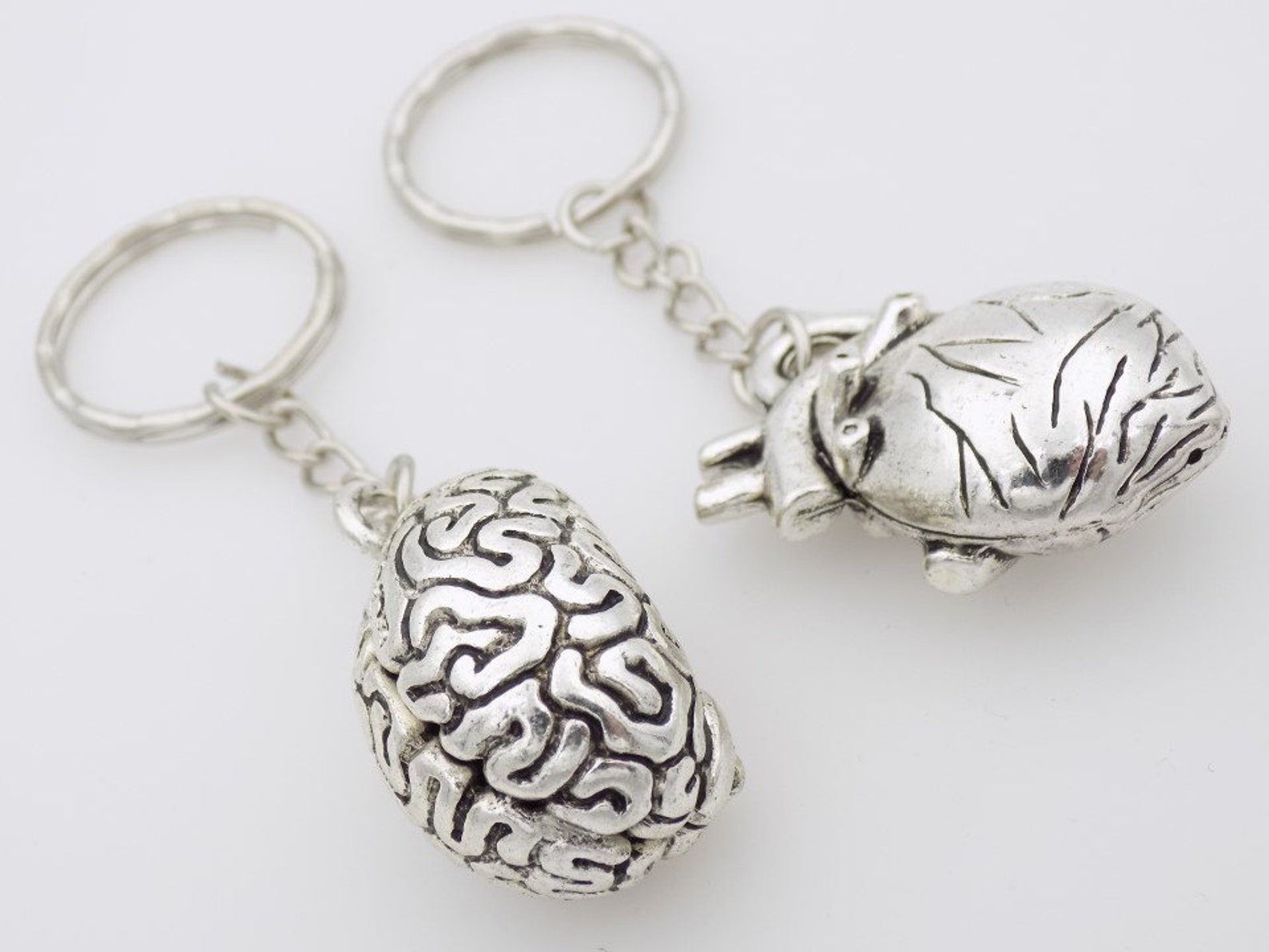 Anatomical Keychain Set Macabre Horror Halloween Zombie - Etsy