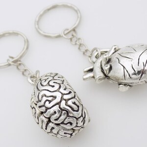 Anatomical Keychain Set Macabre Horror Halloween Zombie - Etsy