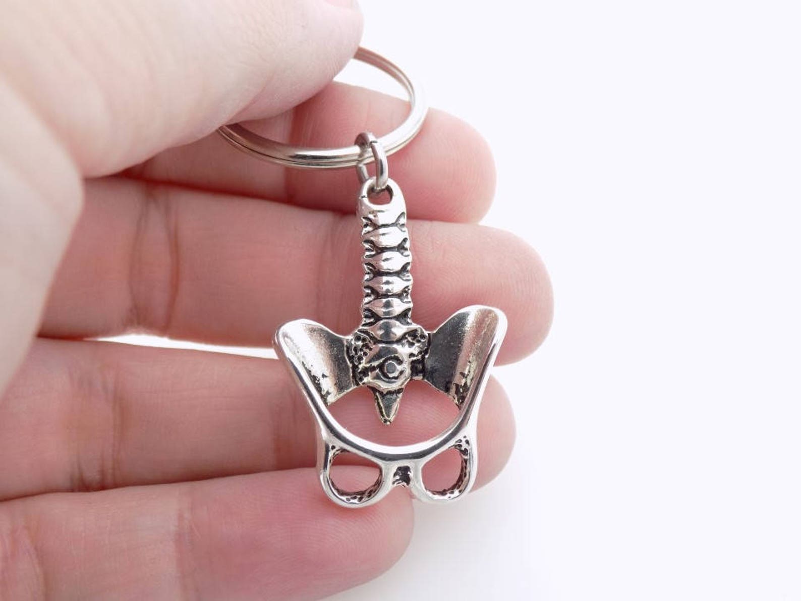 Spine Hip Pelvis or Lungs Anatomical Keychain Gift for Dr | Etsy