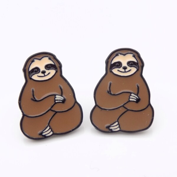 Sloth Earrings - Etsy