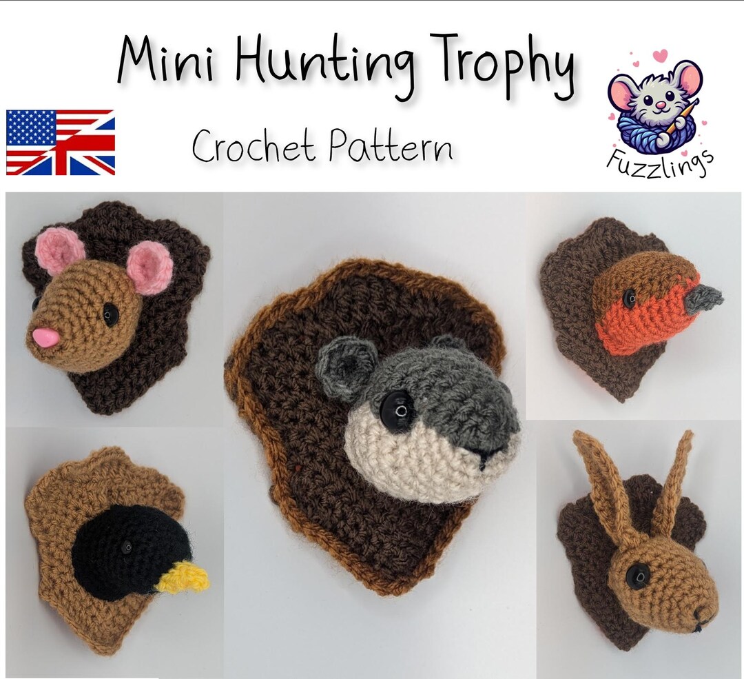 Cat Mini Hunting Trophy 5in1 - Etsy
