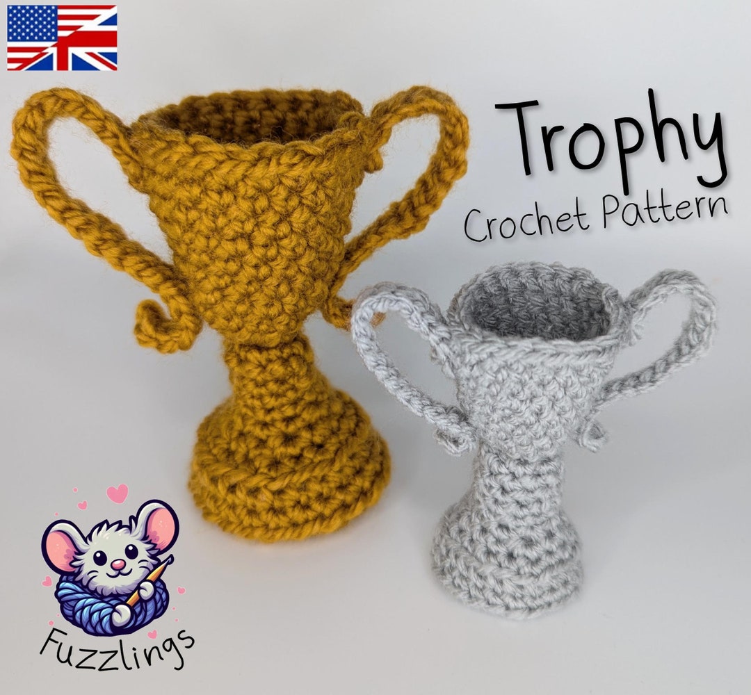 Trophy Cup Crochet Pattern - Etsy