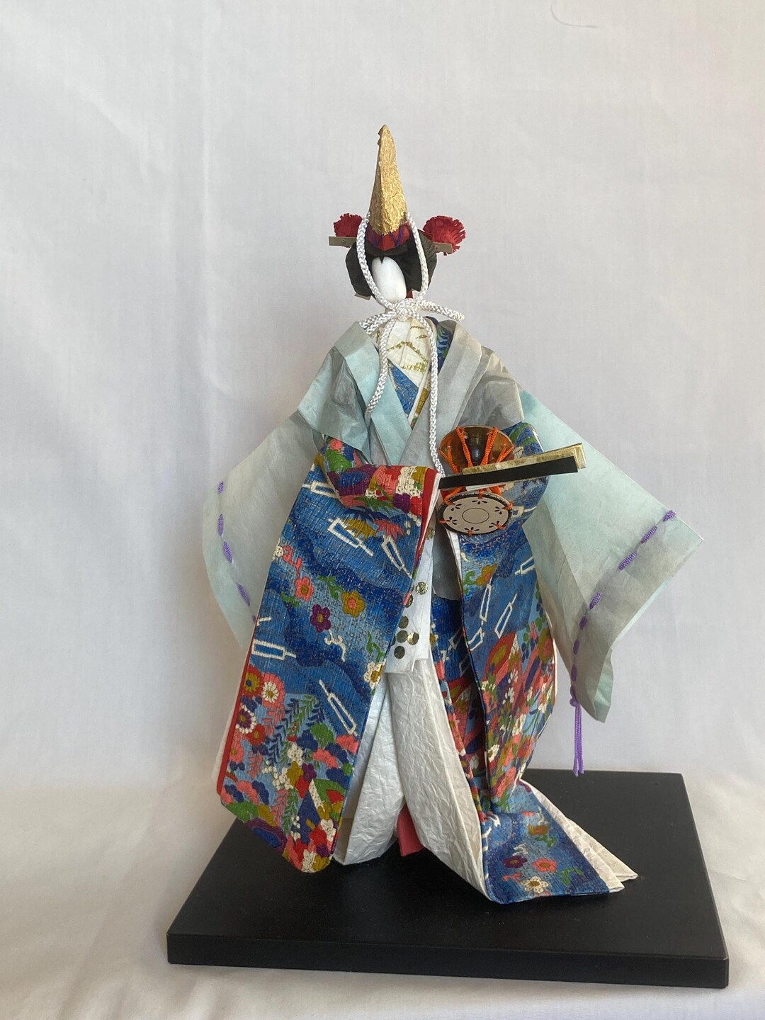 浅妻船 Asazuma Bune (kabuki Doll) Japanese Paper Doll - Etsy