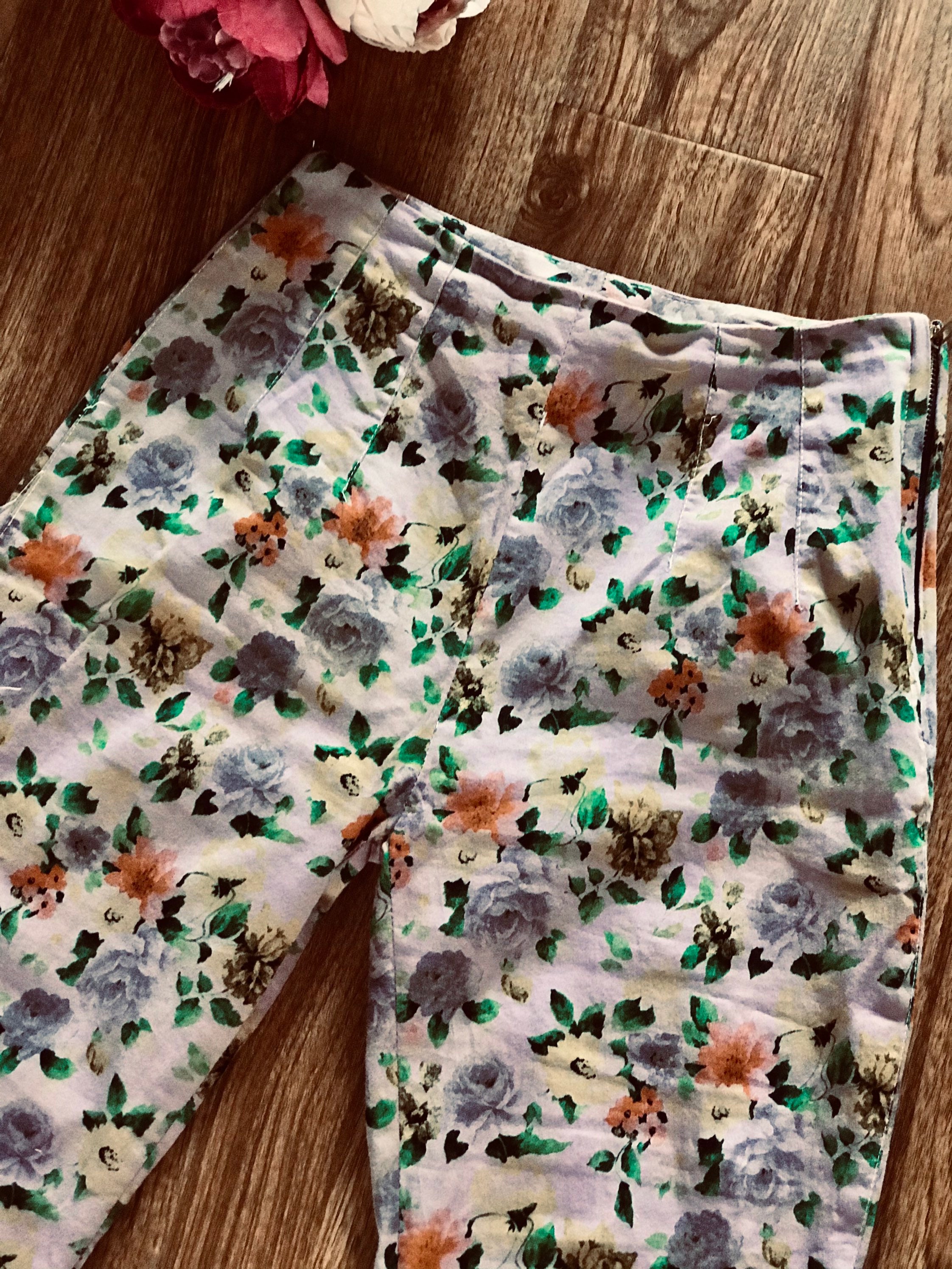 Vintage 1950s Cigarette Pants Pin-up Style High Waisted Trousers ...