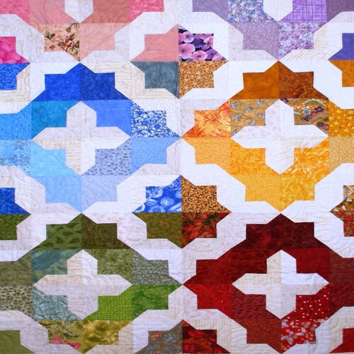 Flying Colors Quilt Pattern by Lorraine Cocker This Quilt is - Etsy ...
