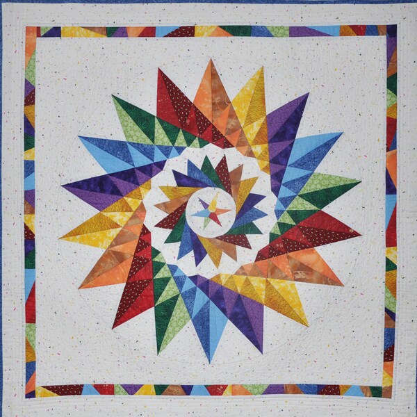 Mariners Compass Quilt Pattern - Etsy