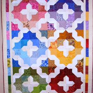 Flying Colors Quilt Pattern by Lorraine Cocker This Quilt is - Etsy ...