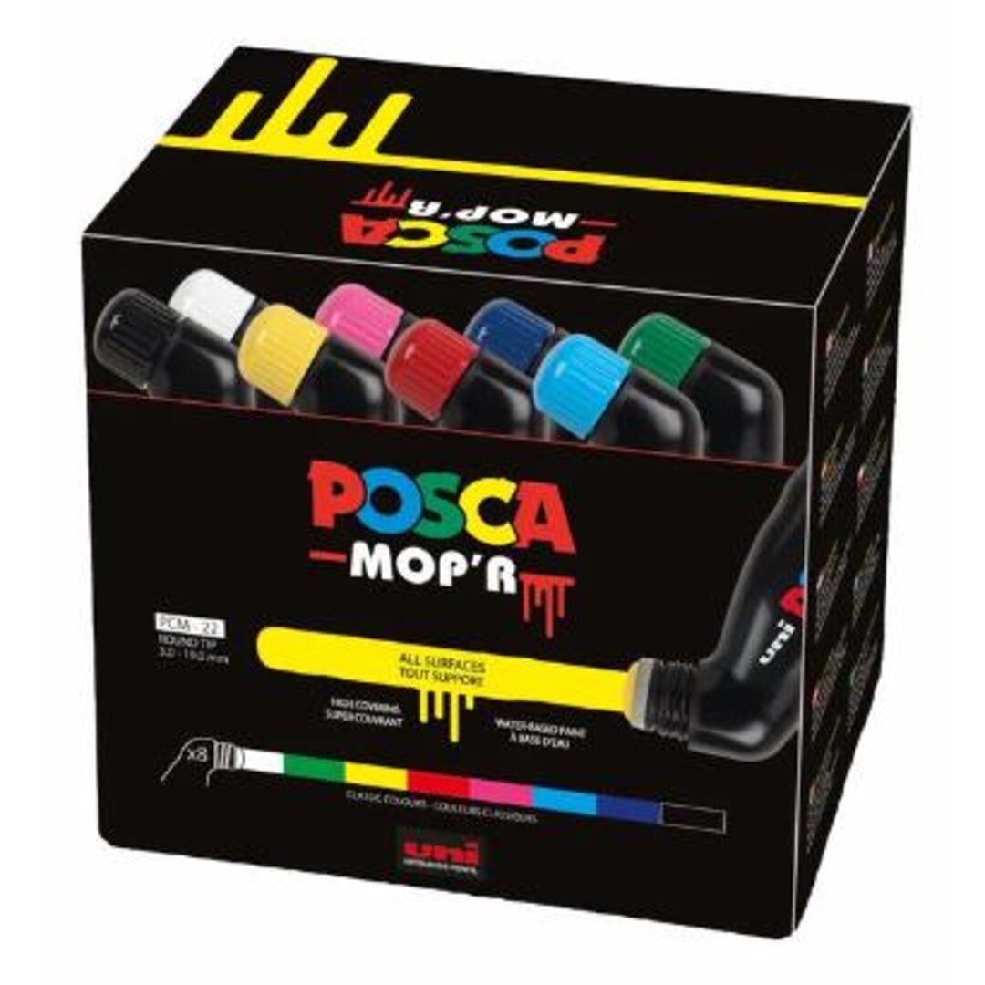 Posca Paint Pens - Applicator - MOPR - PCM22 - Great for Graffitti ...